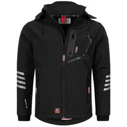 Arctic Seven &Uuml;bergangsjacke Herren Gr&ouml;&szlig;e S basaltgrau / schwarz Sommerjacke