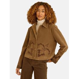 Love & Roses Jacke Damen Gr&ouml;&szlig;e XXXL braun / umbra Sommerjacke
