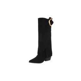 Ital-Design Stiefel Damen Gr&ouml;&szlig;e 39 schwarz