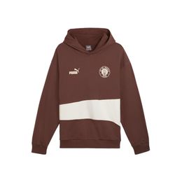 Puma Sportsweatshirt Herren Gr&ouml;&szlig;e M braun / wei&szlig;