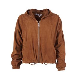Maze Jacke Damen Gr&ouml;&szlig;e S cognac Sommerjacke