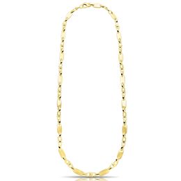 Tony Fein Kette 'Platte' Herren Gr&ouml;&szlig;e 65 cm goldgelb