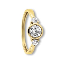 ONE ELEMENT Ring Damen Gr&ouml;&szlig;e 52 gold