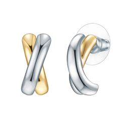 Lulu & Jane Lulu & Jane Ohrringe Damen Gr&ouml;&szlig;e One Size gold / silber