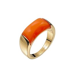Elli Ring Damen Gr&ouml;&szlig;e 54 gold / orange
