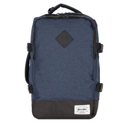 WORLDPACK Backpack 'Cabin' female size One size marine blue / Black / White