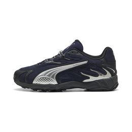 Puma Sneaker 'Inhale Smile' Herren Gr&ouml;&szlig;e 44.5 navy / schwarz / silber Sommerschuhe
