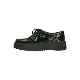Clarks Schn&uuml;rschuhe 'Torhill Bee' Damen Gr&ouml;&szlig;e 39 dunkelgr&uuml;n Sommerschuhe