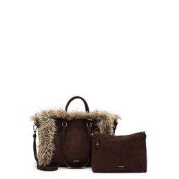 SURI FREY Handtasche 'Chessy' Damen Gr&ouml;&szlig;e One Size beigemeliert / schoko