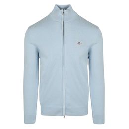 Gant Strickjacke Herren Gr&ouml;&szlig;e L hellblau