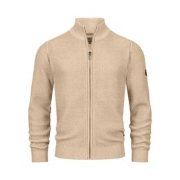 INDICODE Jeans Strickjacke 'Layton' Herren Gr&ouml;&szlig;e S beige