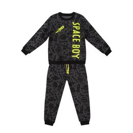 Denokids Set 'Space' Jungen Gr&ouml;&szlig;e 104 anthrazit