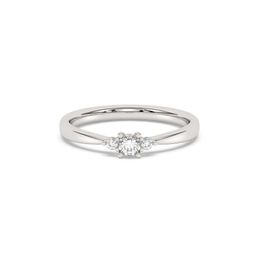 Diam Addict Ring Damen Gr&ouml;&szlig;e 56 silber / transparent