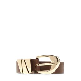 Guess G&uuml;rtel Damen Gr&ouml;&szlig;e 75 braun / gold