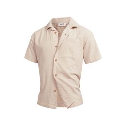 INDICODE JEANS Button Up Shirt 'Driller' male size M Cream