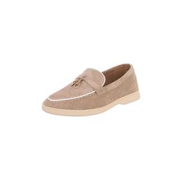 Ital-Design Slipper Damen Gr&ouml;&szlig;e 36 hellbraun Sommerschuhe