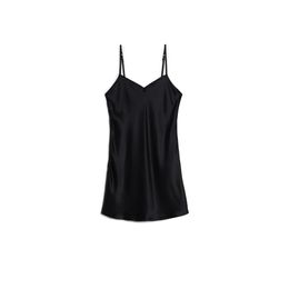 Intimissimi Silk Slip with Lace Damen Gr&ouml;&szlig;e 38 schwarz