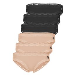 like it! Slip 'Olivia' Damen Gr&ouml;&szlig;e XL black denim