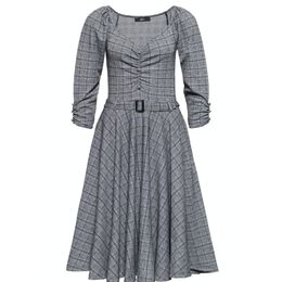 Queen Kerosin Kleid Damen Gr&ouml;&szlig;e 38 grau Sommerkleid