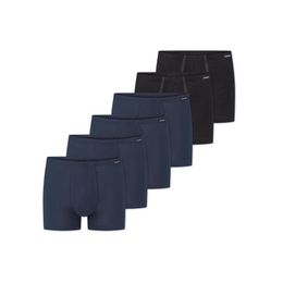 Schiesser Boxershorts 'Cotton Essentials' Herren Gr&ouml;&szlig;e M nachtblau