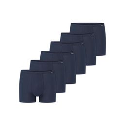Schiesser Boxershorts 'Cotton Essentials' Herren Gr&ouml;&szlig;e L dunkelblau