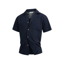 INDICODE Jeans Hemd 'Driller' Herren Gr&ouml;&szlig;e S navy