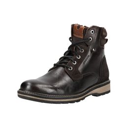 Bullboxer Schn&uuml;rstiefel Herren Gr&ouml;&szlig;e 43 dunkelbraun