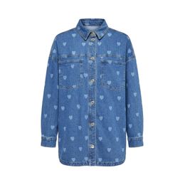 Studio Untold Bluse Damen Gr&ouml;&szlig;e XXL/XXXL blue denim