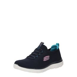 Skechers Slip On 'Summits' Damen Gr&ouml;&szlig;e 37 navy / lila Sommerschuhe