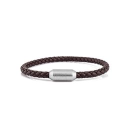 Akitsune Armband 'Silvus' Herren Gr&ouml;&szlig;e 20.5 cm dunkelbraun