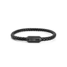 Akitsune Armband 'Silvus' Herren Gr&ouml;&szlig;e 19.5 cm schwarz