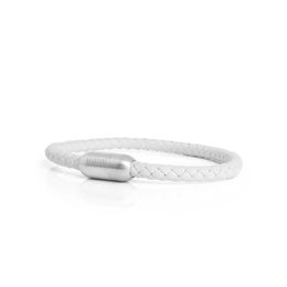Akitsune Armband 'Silvus' Herren Gr&ouml;&szlig;e 17.5 cm wei&szlig;
