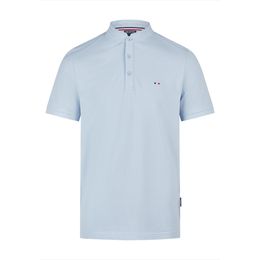 HECHTER PARIS Poloshirt 'POLO PIQUE' Herren Gr&ouml;&szlig;e XL hellblau