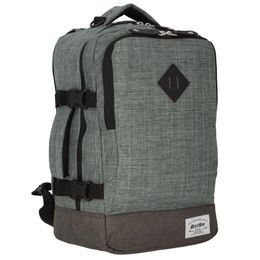 WORLDPACK Backpack 'Cabin' female size One size Brown / Grey