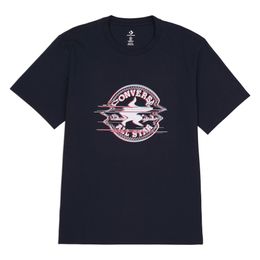 Converse Shirt male size L Navy / Light blue / Light red / Off white