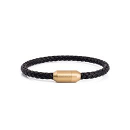 Akitsune Armband 'Silvus' Herren Gr&ouml;&szlig;e 17.5 cm gold