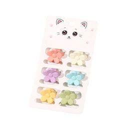 Soho Hair Accesoires Haarschmuck 'Lala Mini Hair Clips - Pastel Flowers' Damen Gr&ouml;&szlig;e 2.5 cm x 2.5 cm bunt