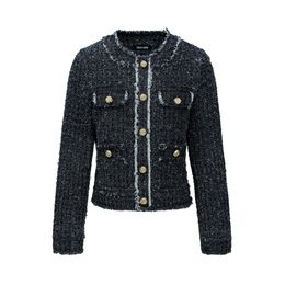 Salsa Jeans &Uuml;bergangsmantel 'Andere' Damen Gr&ouml;&szlig;e M/L hellblau / anthrazit Sommerjacke