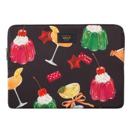 Wouf Laptoph&uuml;lle Damen Gr&ouml;&szlig;e One Size gr&uuml;n / rot / schwarz / wei&szlig;
