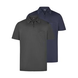 Ragman Shirt 'Basic' Herren Gr&ouml;&szlig;e L rauchgrau