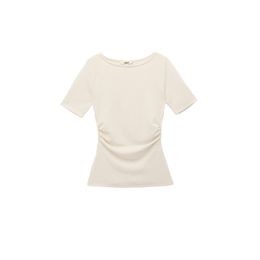 KOTON T-Shirt Damen Gr&ouml;&szlig;e XXL naturwei&szlig;