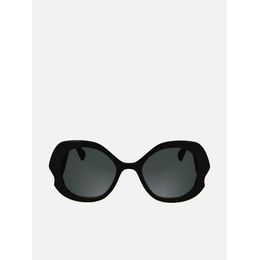 Longchamp Sonnenbrille Damen Gr&ouml;&szlig;e 52 grau