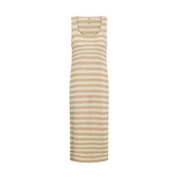 soyaconcept Kleid 'ROSENNA' Damen Gr&ouml;&szlig;e 38 hellbeige / dunkelbeige Sommerkleid
