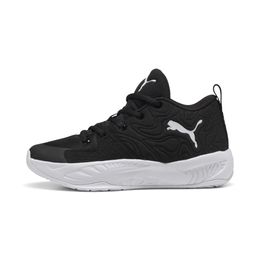 Puma Sportschuh 'Court Pro 3' Jungen Gr&ouml;&szlig;e 37 schwarz / wei&szlig;