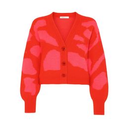 Sassyclassy Oversizestrickjacke Damen Gr&ouml;&szlig;e M pink