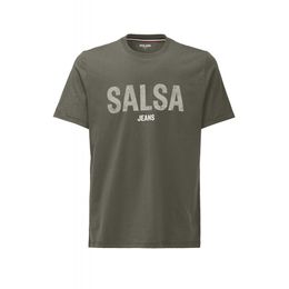 Salsa Jeans Shirt male size XXL Beige
