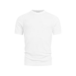 INDICODE Jeans T-Shirt 'Brokbell' Herren Gr&ouml;&szlig;e S wei&szlig;