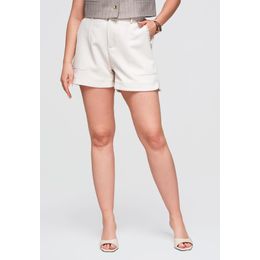 Ombre Shorts Damen Gr&ouml;&szlig;e 36 ecru