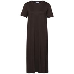 Street One Kleid Damen Gr&ouml;&szlig;e 40 dunkelbraun Sommerkleid