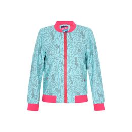 UCY Jacke Damen Gr&ouml;&szlig;e XXL mint / himbeer / schwarz Sommerjacke